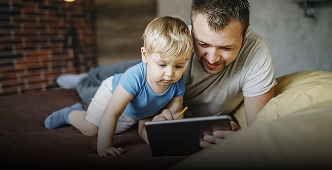 L'Utilisation des smartphones et des tablettes chez les enfants