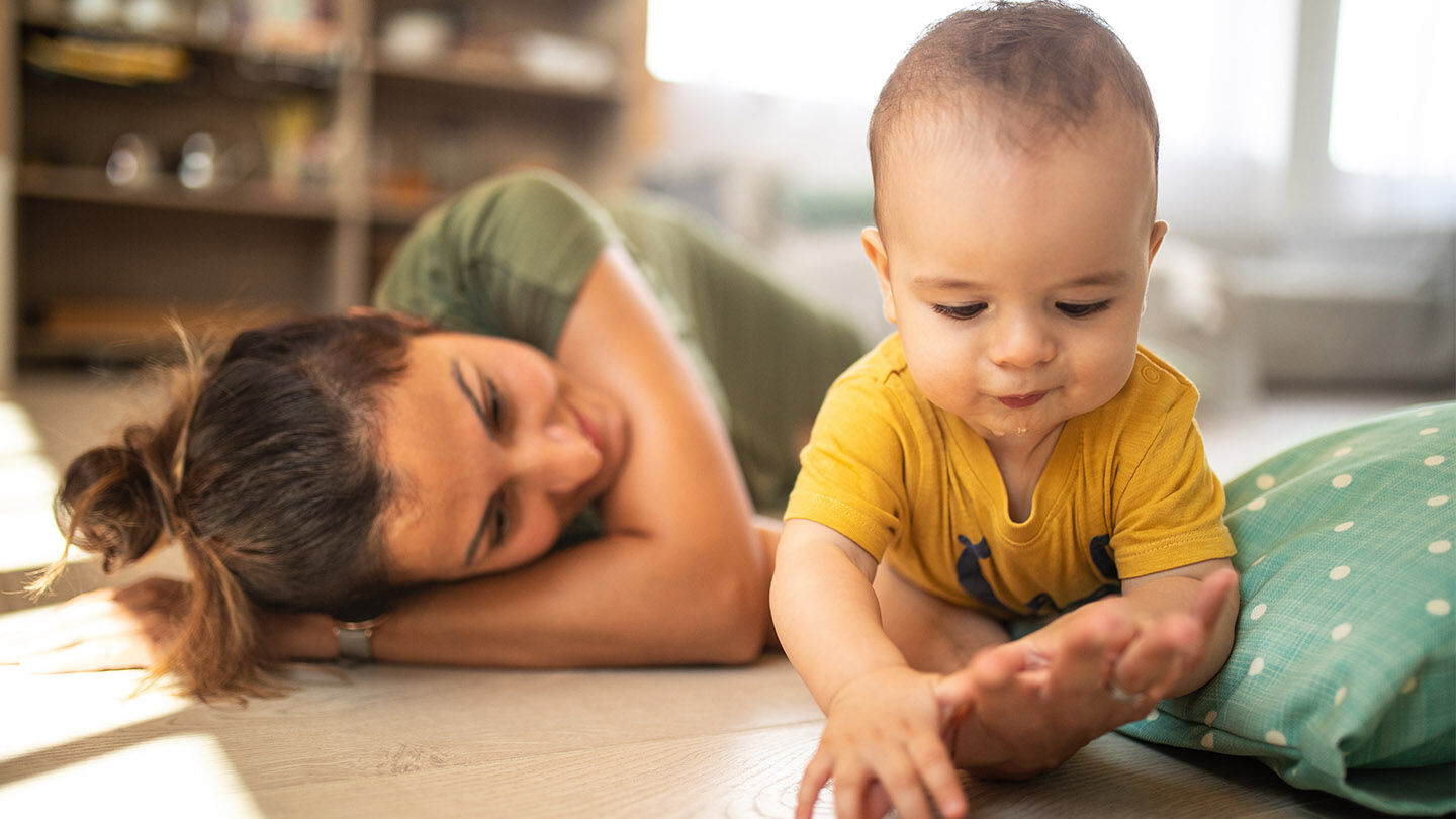 Le nourrisson a 8 mois